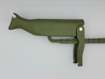 Dash'n'Dally roping dummy, Action Claw travel size roping on the road.